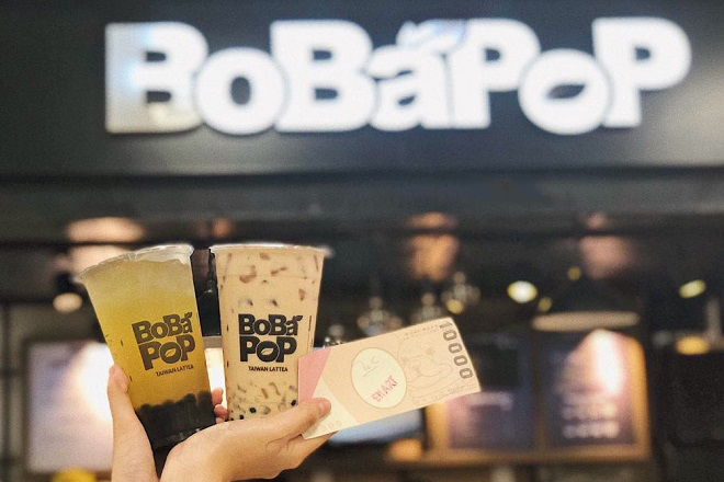 Bobapop menu, chi nhánh và các loại trà sữa được ưa chuộng nhất