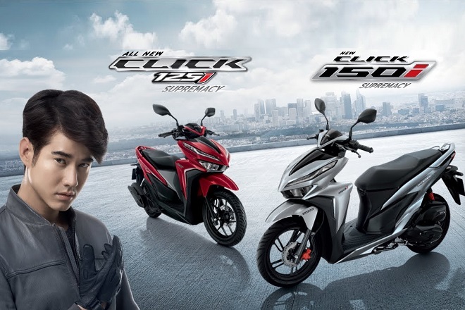 Honda Click 125, 150 - Các thông số kĩ thuật và giá bán mới nhất