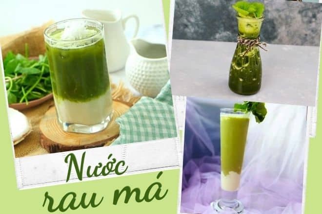 Top 12 món nước rau má thơm ngon giảm nhiệt ngày nóng thật tuyệt vời